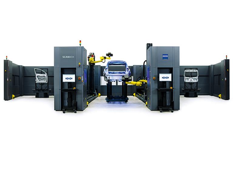 ATOS ScanBox Series 8: Double robot mode | Car body measurement technology