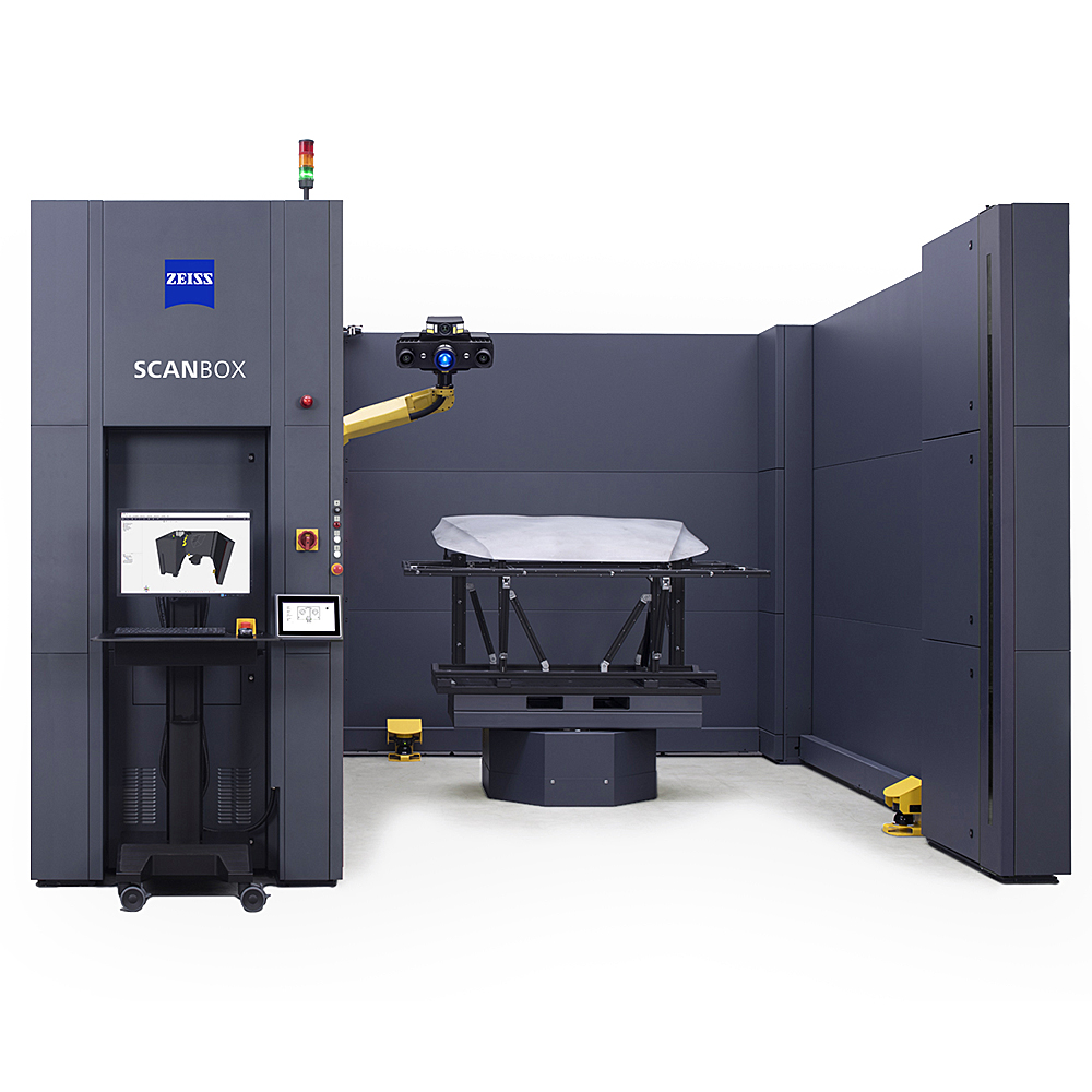 ATOS ScanBox Series 6: High throughput | Intuitive loading concept